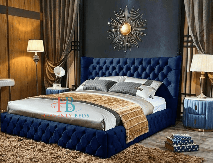 Harrington Chesterfield Wingback Bed Frame – Heavenlybeds