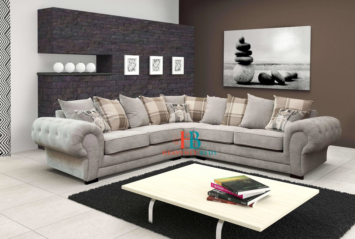 Verona Corner Sofa – Available in 1c2, 2c2, 2c3, 3c2, 3c3 – Heavenlybeds
